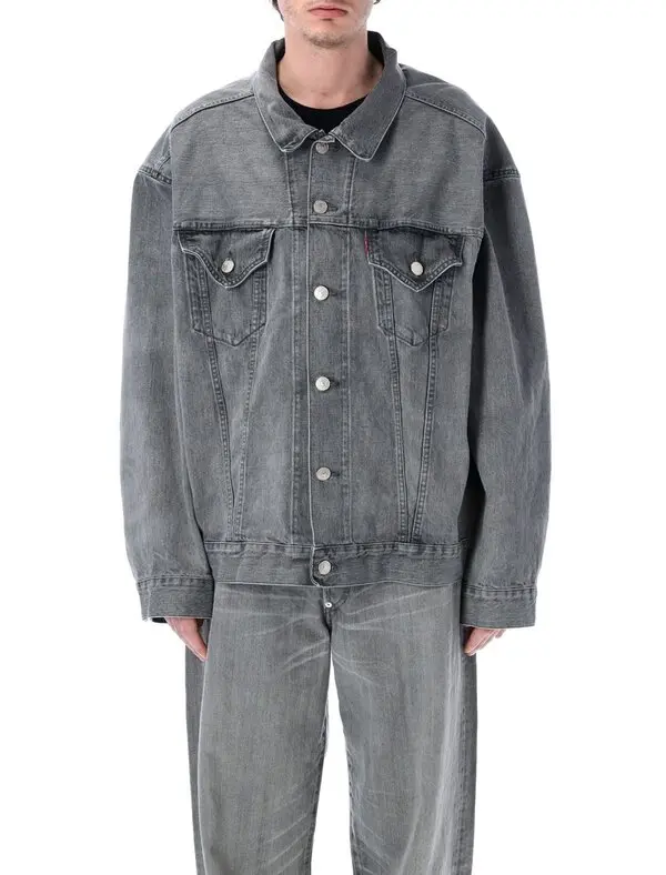Junya Watanabe X Levi's Denim Jacket - Grey