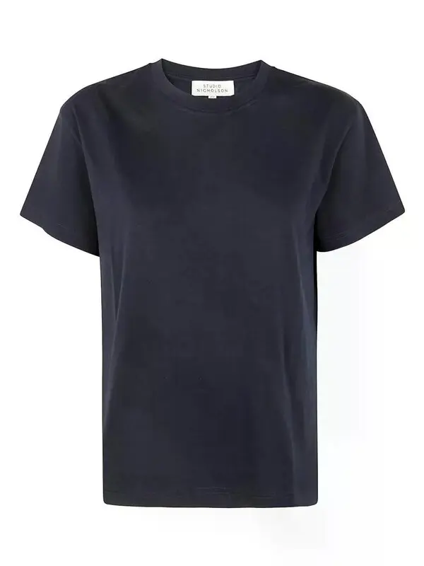 Studio Nicholson Cotton T-shirt - Blue