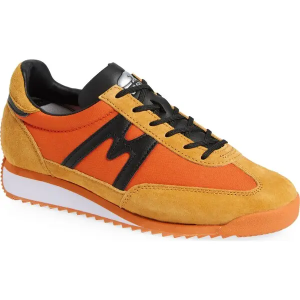 KARHU Gender Inclusive Mestari Sneaker - Jaffa Orange/ Black
