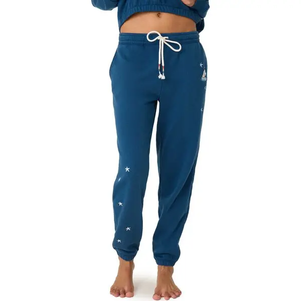 PJ Salvage Maritime Banded Joggers