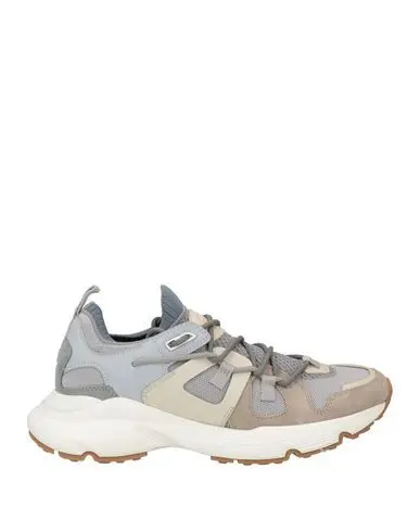 TOD'S Leather And Textile Sneakers