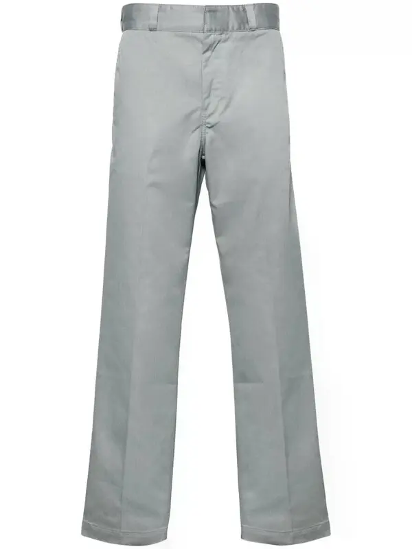 Hugo Boss Pressed-crease Straight-leg Trousers