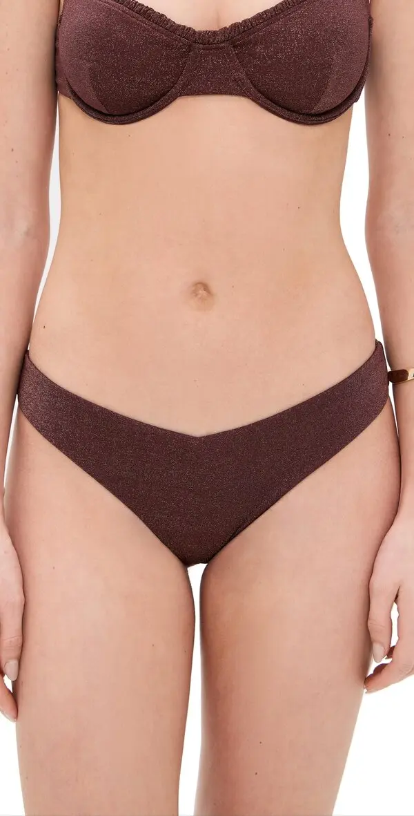 Onia Chiara Bikini Bottom - Rum