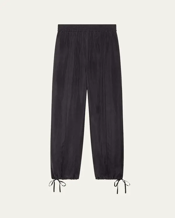 Another Tomorrow Drawstring Track Pants