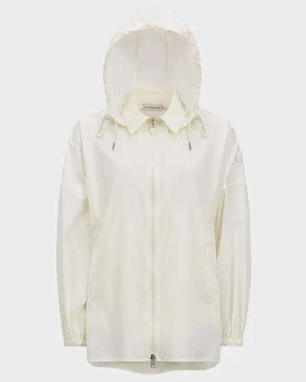 Moncler Nylon-blend Shirt With Removable Hood
