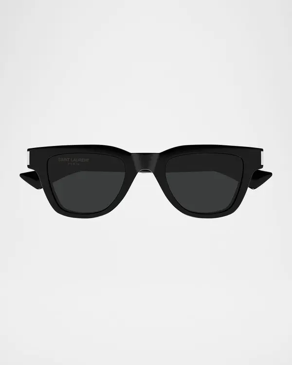 Saint Laurent Sl 789 Jacquesm Sunglasses - Shiny Solid Black