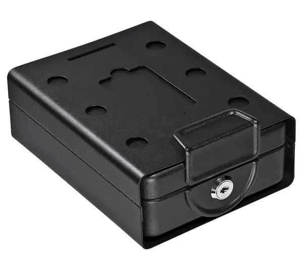 BARSKA Compact Key Lock Safe With Mounting Slee Ve