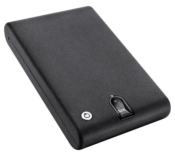 BARSKA Portable Biometric Compact Lock Box