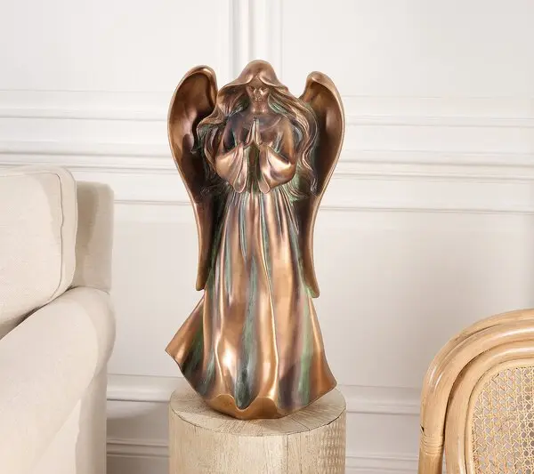 VALERIE PARR HILL As Is 23.5' Oversized Angel Figure Valerie
