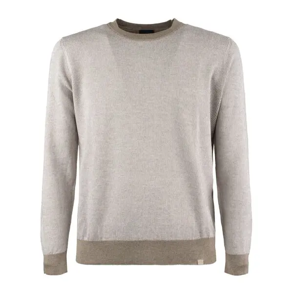 Paul & Shark Striped Cotton Cashmere Blend Sweater
