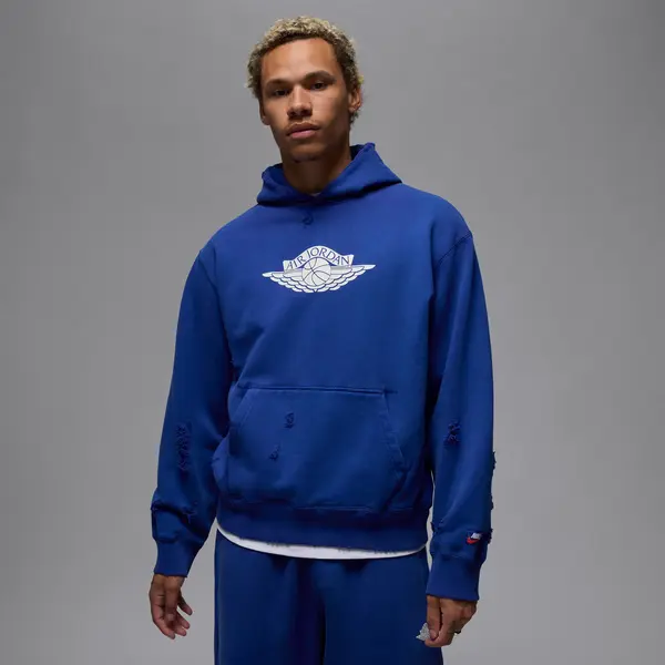 JORDAN Rare Air Fleece Pullover Hoodie - Blue
