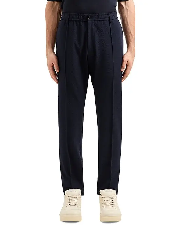 Emporio Armani Technical Seersucker Trousers