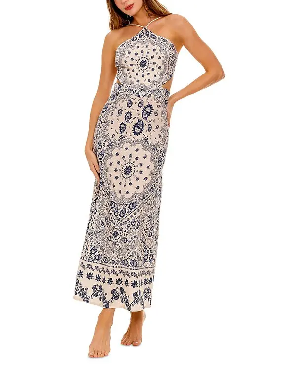 Agua Bendita Indira Atma Printed Cover-up Dress - Multi