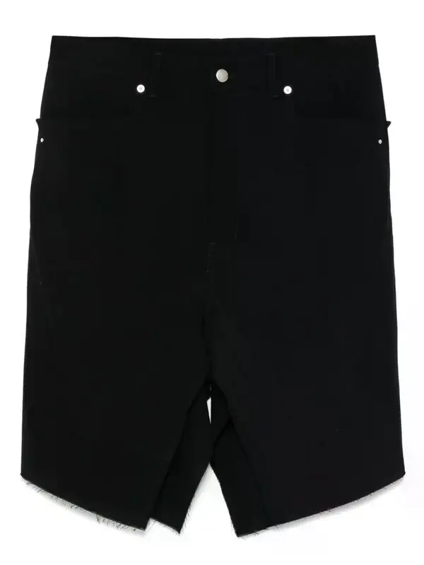 Rick Owens Slivered Mini Skirt