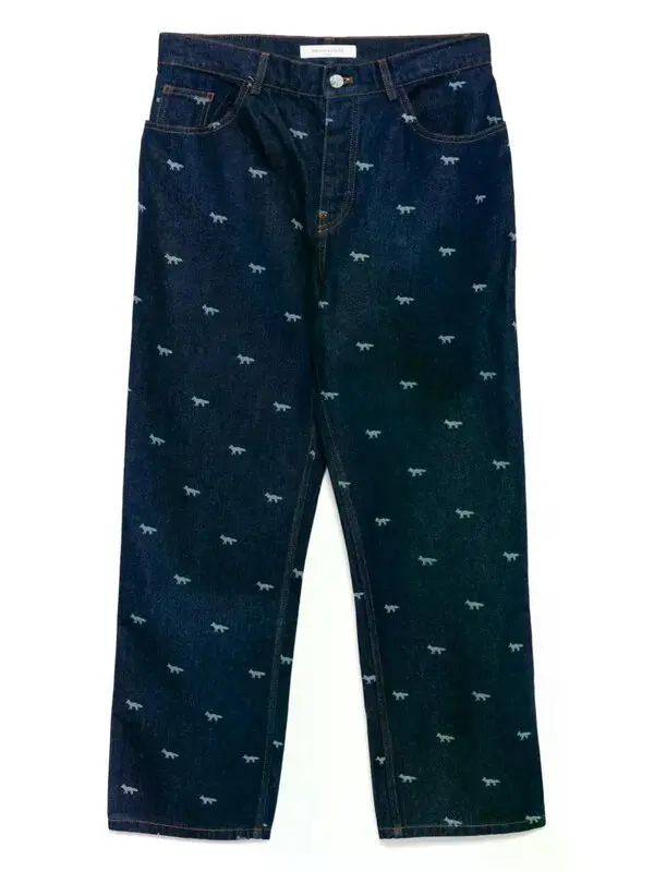 Maison Kitsuné Relaxed Fit Jeans