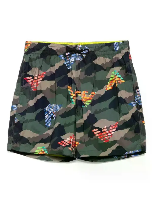 Emporio Armani Camouflage Swim Shorts