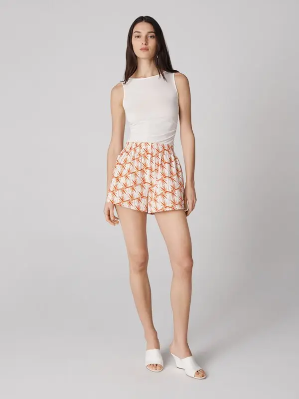 Diane Von Furstenberg Laila Mini Shorts