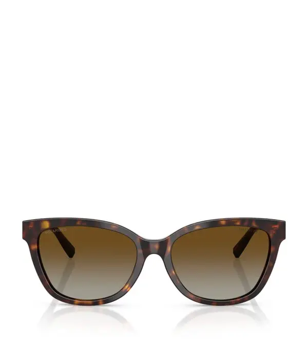 Tiffany & Co. Acetate Square Sunglasses - Brown