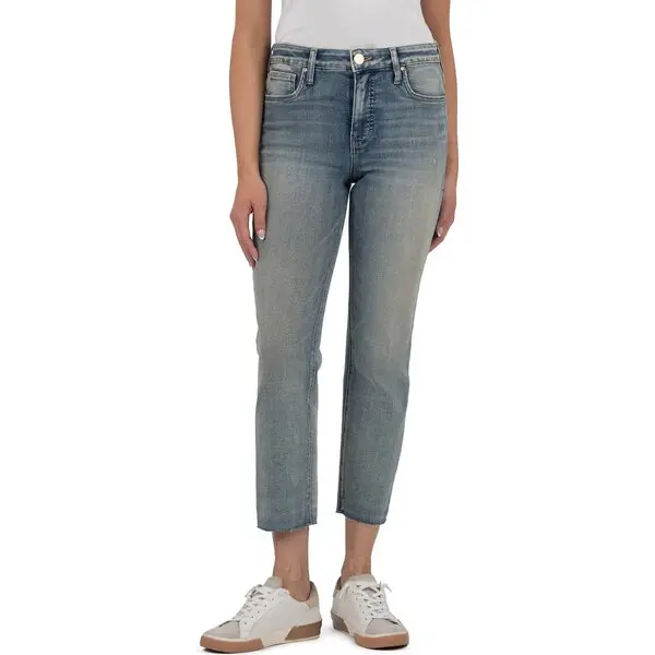 Kut From The Kloth Reese High-waist Straight-leg Jeans
