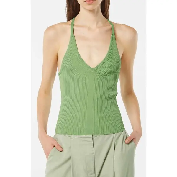 Scotch & Soda Ribbed Racerback Sweater Tank