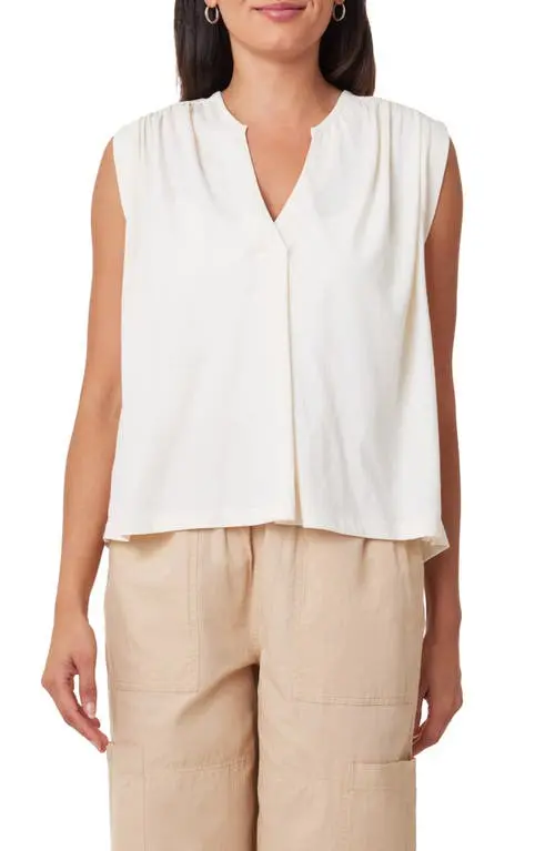 Scotch & Soda Split Neck Cotton Top