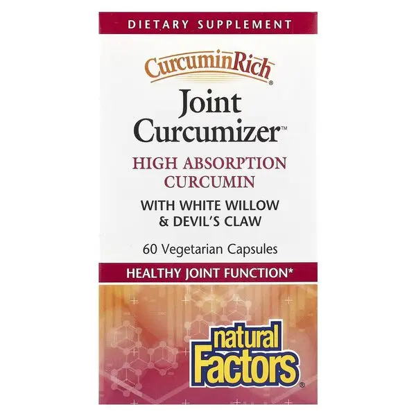 NATURAL FACTORS Joint Curcumizer 60 Capsules