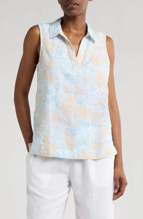 Tommy Bahama Paradiso Petals Sleeveless Linen Top