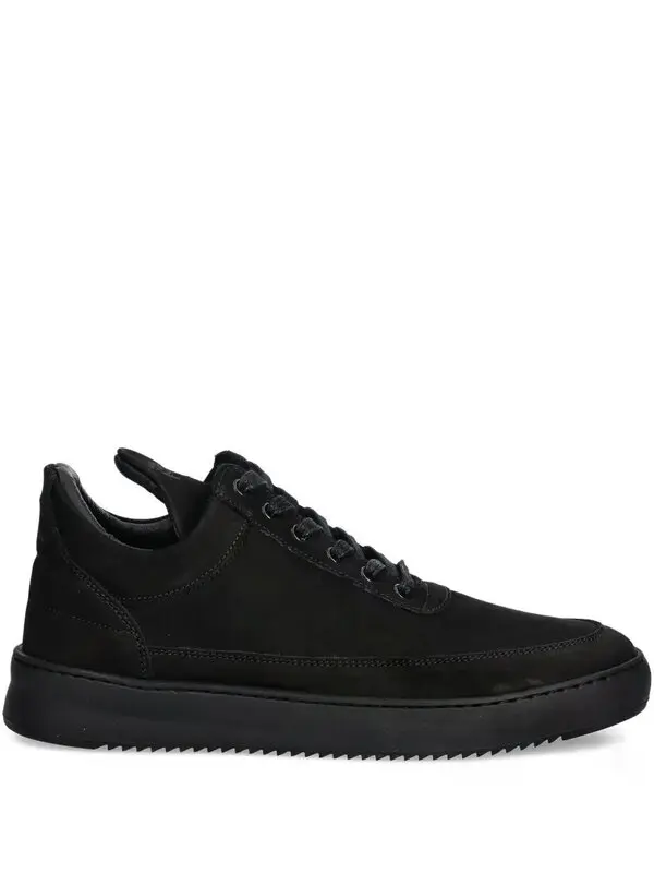 Filling Pieces Ripple Lace-up Sneakers - Black