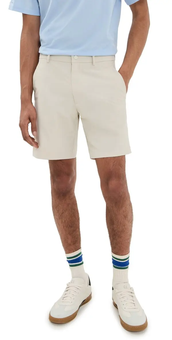 Ralph Lauren On Course Matte Stretch Nylon Shorts - Basic Sand