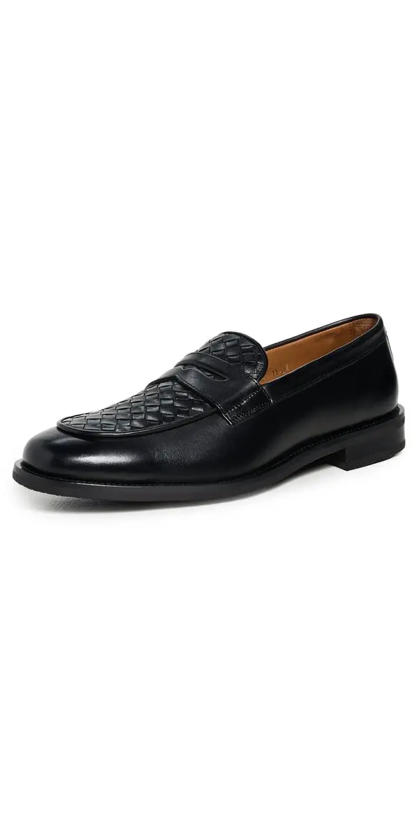 Allen Edmonds Como Woven Leather Loafers