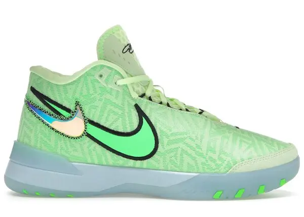 Nike Zoom Lebron Nxxt Genisus Sneakers - Barely Volt/celestine Blue/black