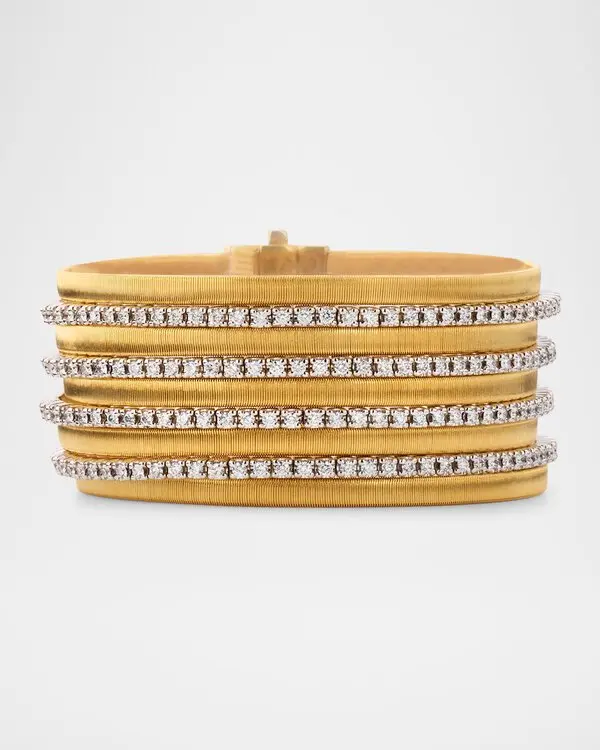Marco Bicego 18k Yellow Gold Diamond Bracelet