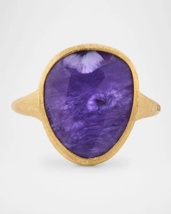 Marco Bicego Lunaria Ring With Charoite - Multi
