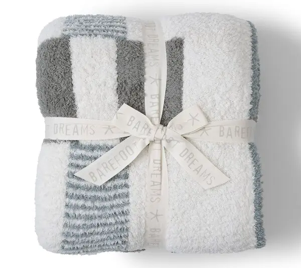 Barefoot Dreams Cozychic Tile Check Throw 54'x7 2 - One-color
