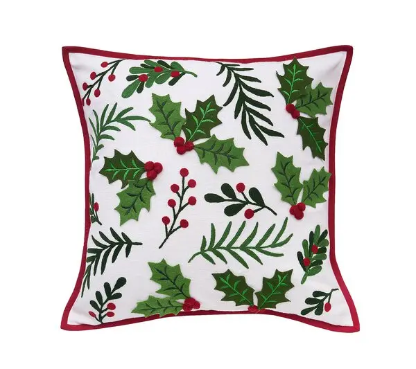 VALERIE PARR HILL Holly Spring Berry Pillow Valerie