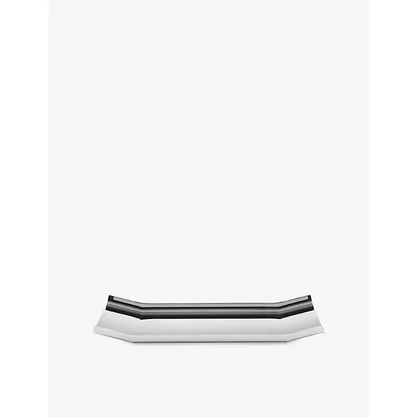 ALESSI Arran Rectangular Stainless-steel Tray 48cm - Silver