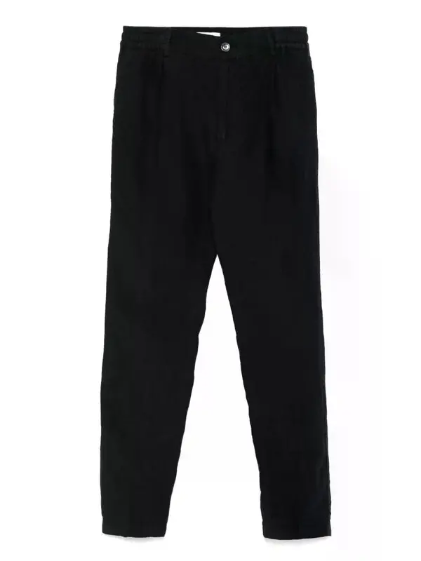 CRUNA Linen Trousers - Black
