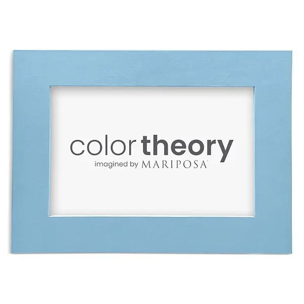 MARIPOSA Double Sided Sky Blue And Meadow Green Frame, 4 X 6 - Denim Blue Periwinkle