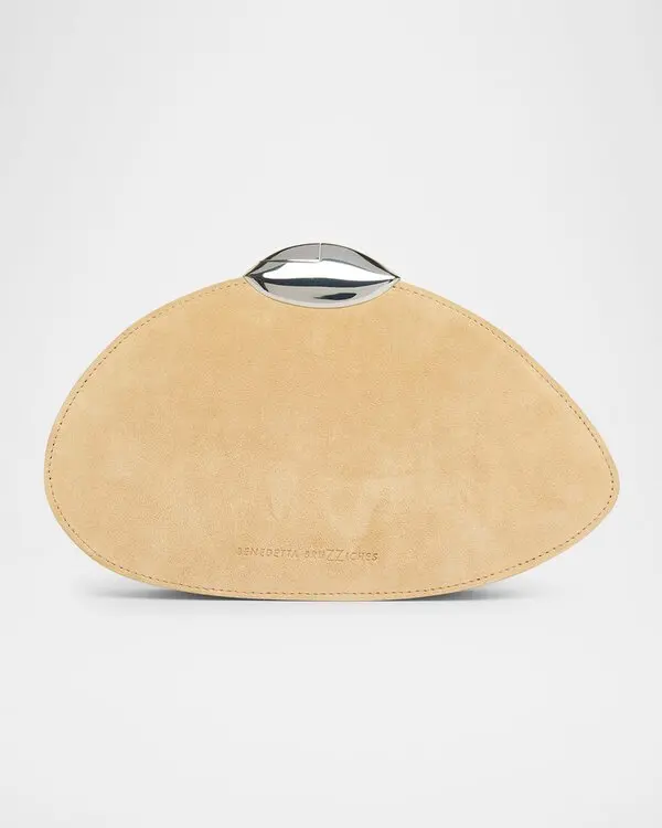 Benedetta Bruzziches Belle De Jour Suede Clutch Bag - Love Destination Is Calling
