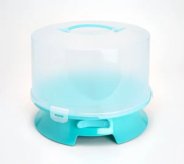 PREPOLOGY Rotating Cake Stand W/ Carry Lid
