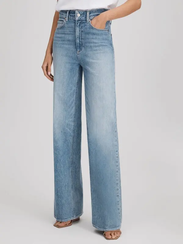 Paige The Sasha Wide-leg Jeans