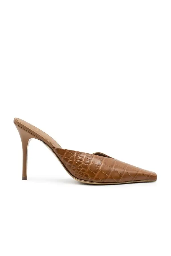 GIA BORGHINI X Helsa Boss Mule - Tan