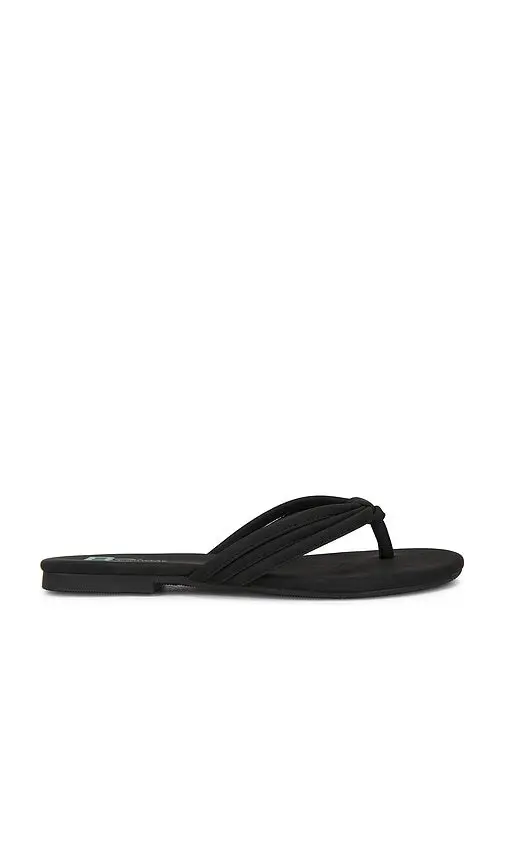 Seychelles Laguna Sandal - Black V-nubuck
