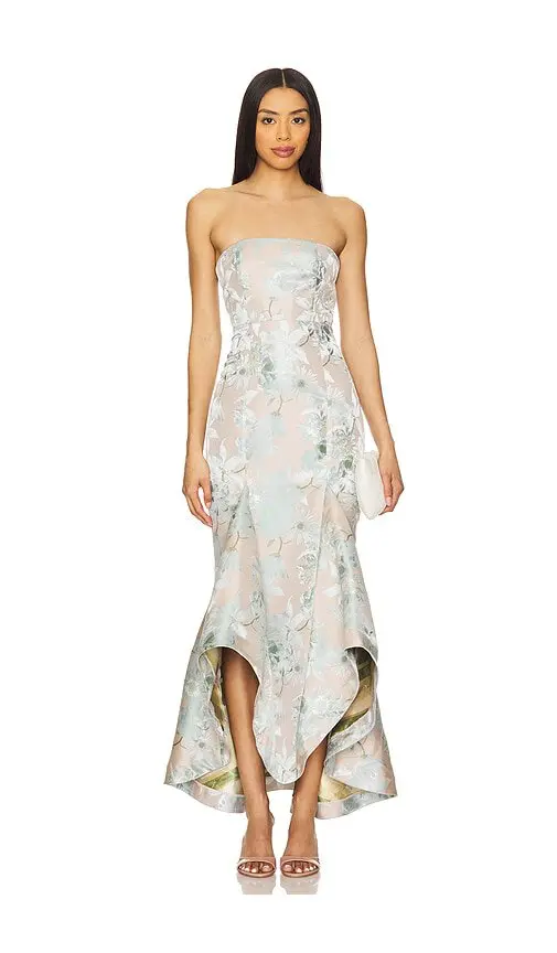 LOVERS AND FRIENDS Urgonia Gown - Blush And Blue