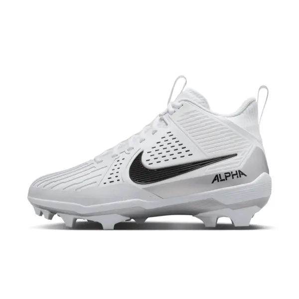 Nike Alpha Menace Strong Football Cleats - White