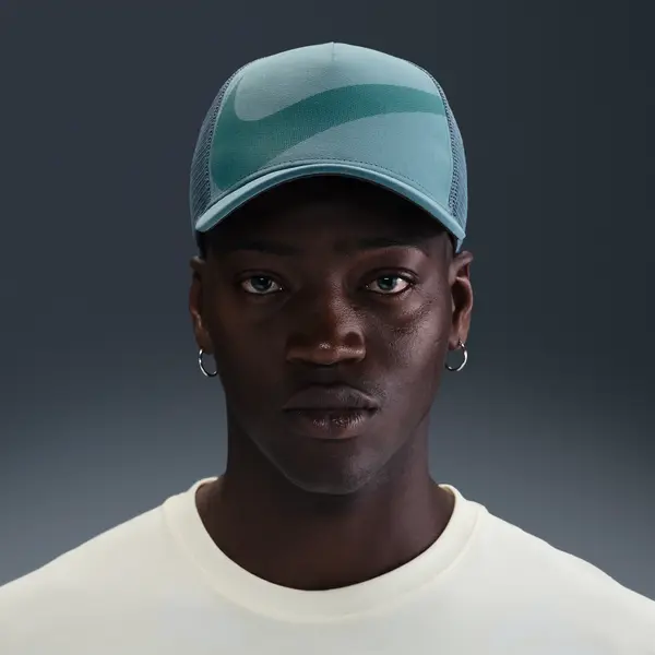 Nike Rise Dri-fit Trucker Cap - Blue