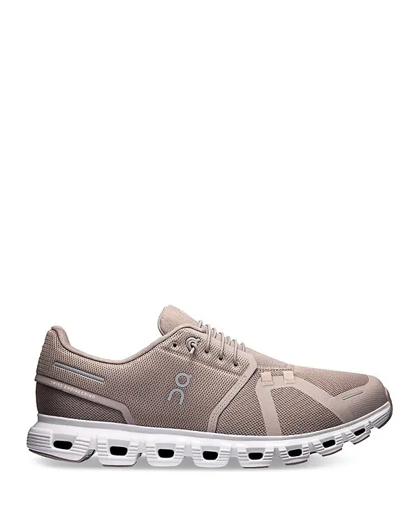 On Cloud 6 Sneakers - Fog White