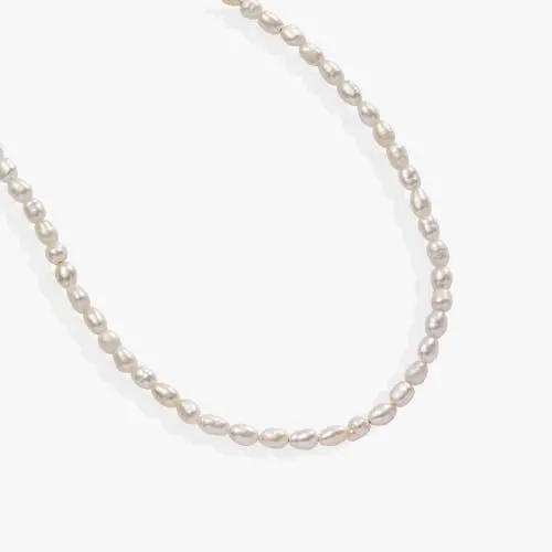 ALEX AND ANI Freshwater Pendant Necklace