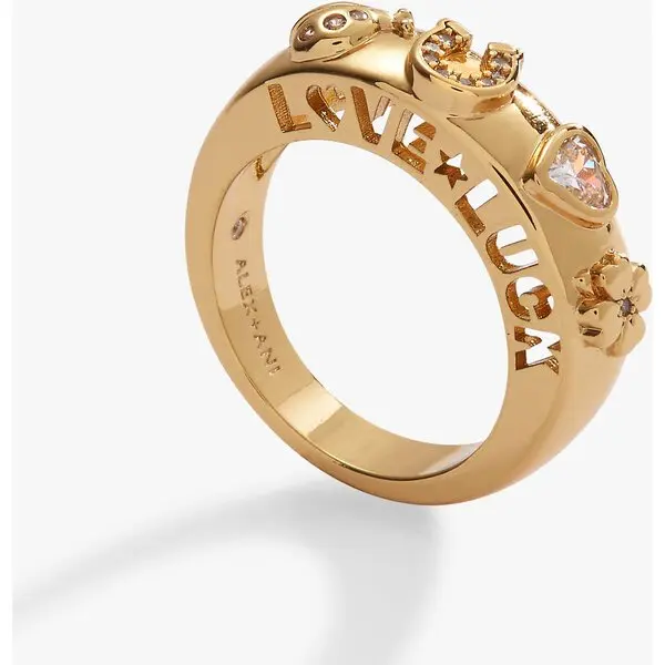 ALEX AND ANI Love Luck Ring