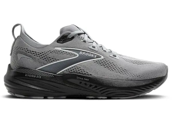 Brooks Glycerin Gts 22 Athletic Sneakers - Primer Gray/ebony/bluewash